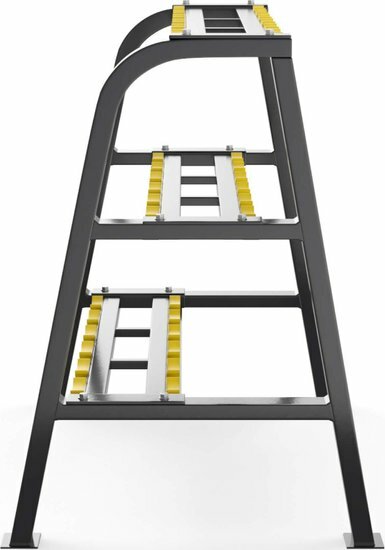 Стойка для гантелей UnixFit DBRK9PBKYL500