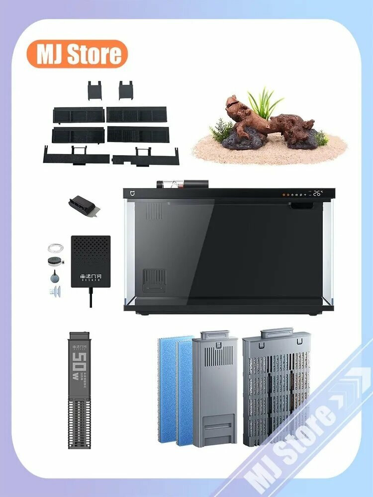 Умный аквариум Xiaomi Mijia Smart Fish Tank MYG100 , комбинаторика 6