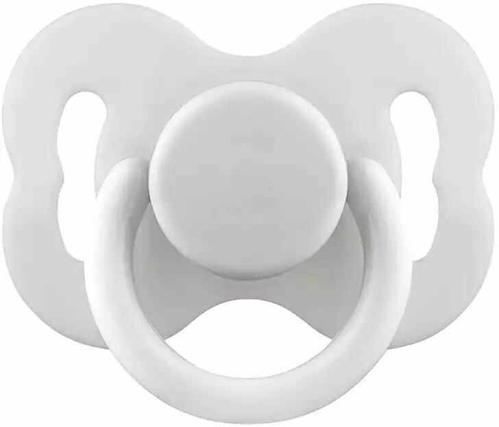 Пустышка Lubby круглый сосок, от 0 месяцев, латексная