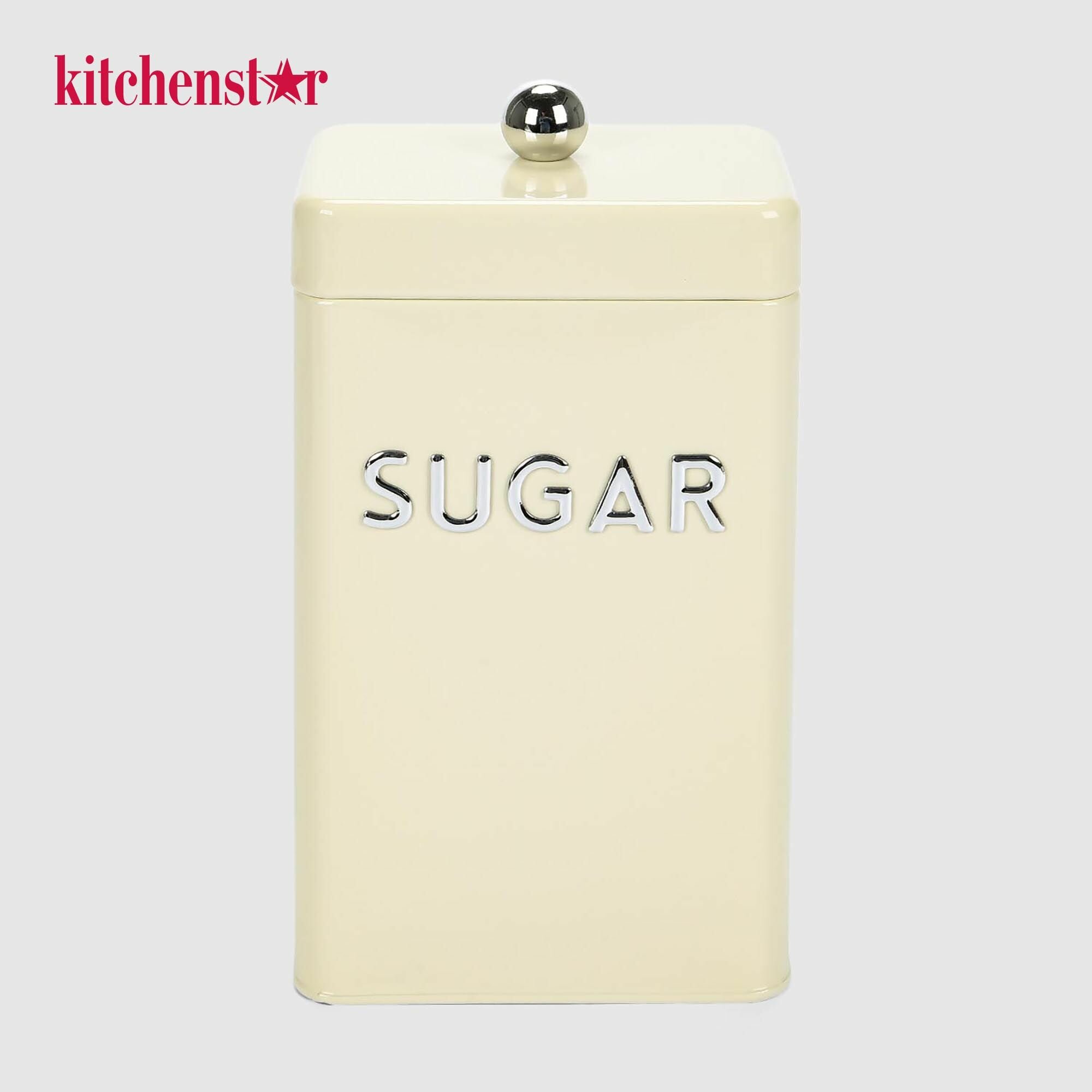 Банка для хранения сахара 1.5 л молочный