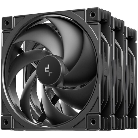 Вентиляторы для корпуса Deepcool FD12 V2 3IN1 3шт (R-FD12V2-BKNPN3-G)