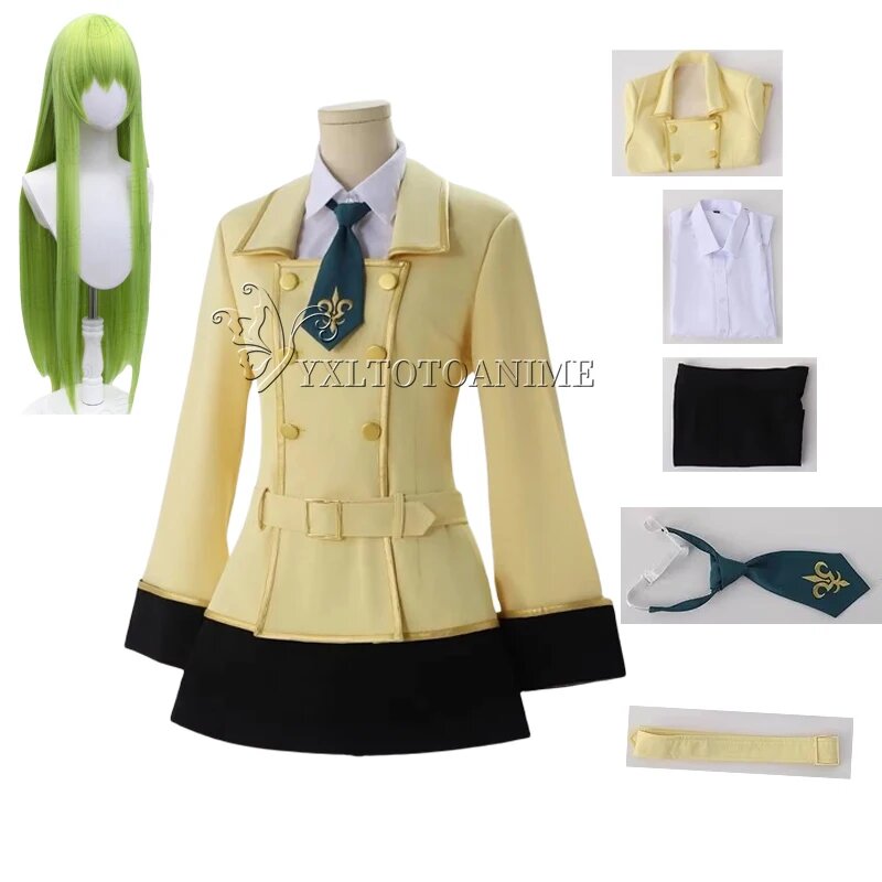 Косплей костюм C.C. Code Geass из полиэстера S, suit 3