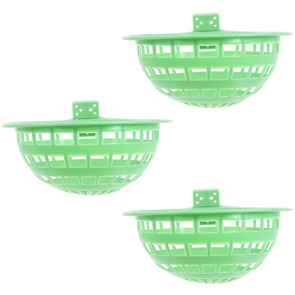 3 Штуки Пластиковые Гнезда Для Птиц Гнездовые Чашки Для Голубей Для Размножения И Высиживания Размер 16.50X14.50X6.50Cm