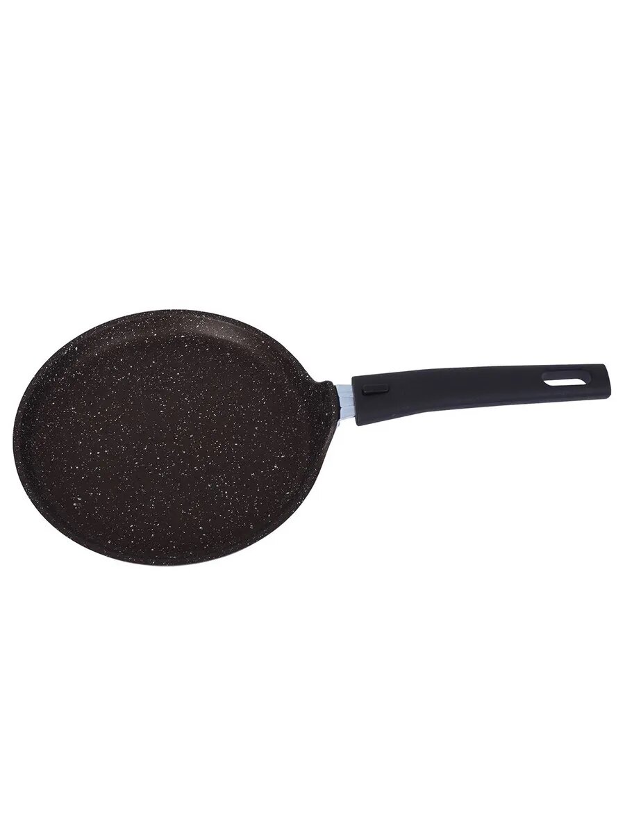 Блинница Kukmara Мрамор антипригарная, со съемной ручкой, 20 см