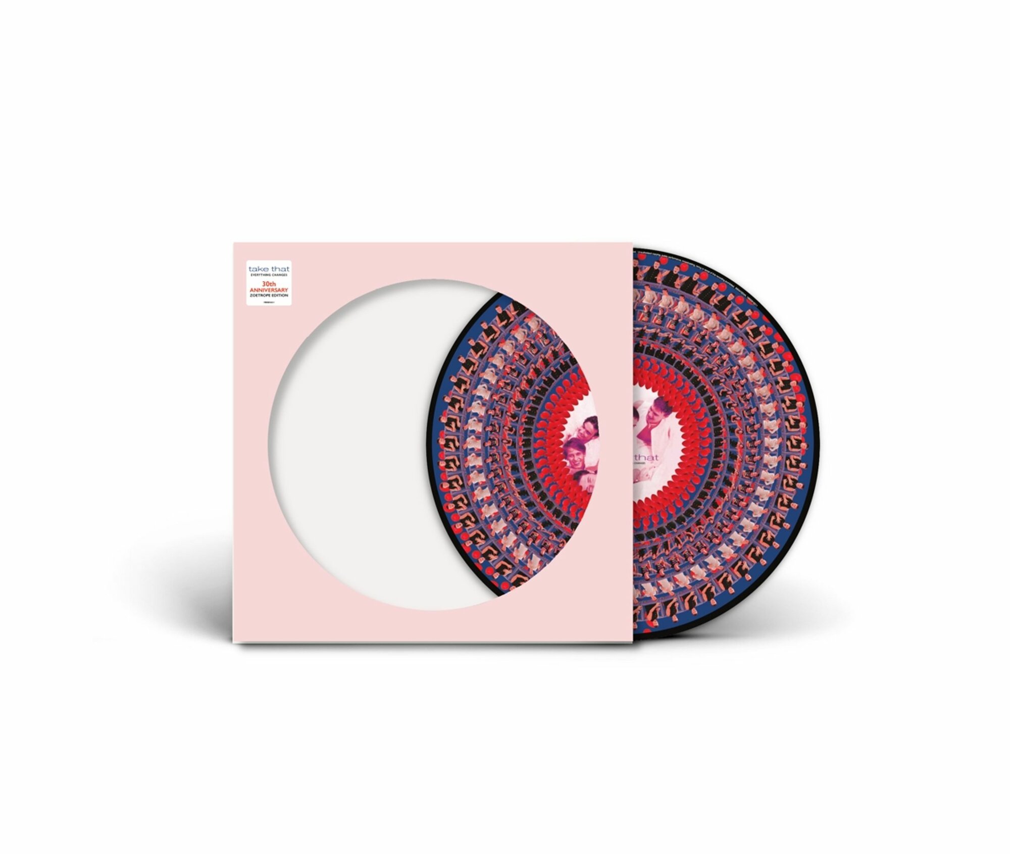 Виниловая пластинка Take That - Everything Changes (30th Anniversary) (Zoetrope Picture Disc) (LP) (1 LP)