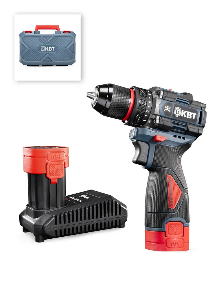 Шуруповерт DB-16-10 аккумуляторный "профи" (КВТ) 102587