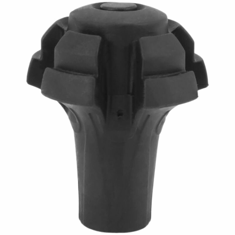 Набор из четырех сверхпрочных резиновых сменных наконечников треккинговых палок - подходит ко всем стандартным трекинговым и палкам для скандинавской ходьбы.