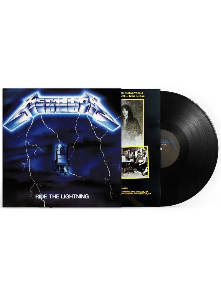 Виниловая пластинка Metallica - Ride The Lightning, LP (США), 1LP, 2016