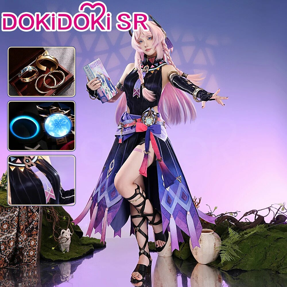 Костюм Citlali для косплея Genshin Impact Темно-синий, XXXL, Costume Only, PRE-SALE