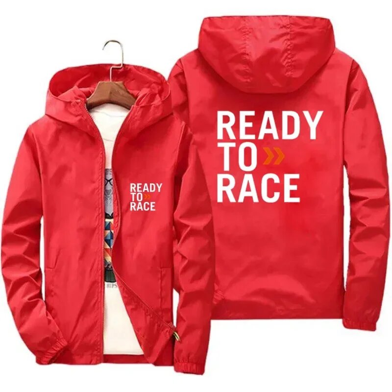 Мужская куртка-ветровка для гонок, эндуро, кросс, мотокросс, асфальт, велосипед, Красный, XXXL, 2