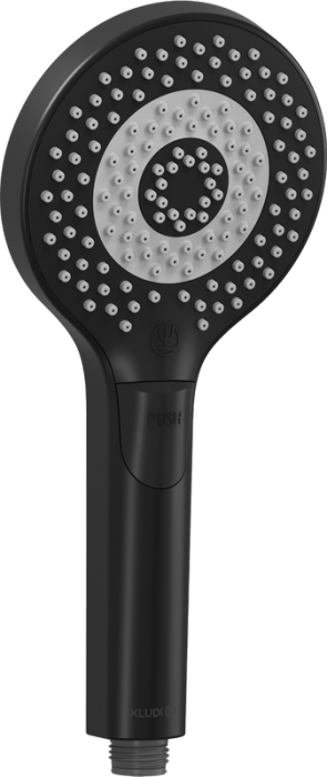 Душевая лейка Kludi DIVE X 3S 6983039-00 черный матовый