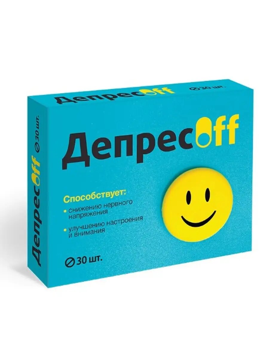 Депресофф 30 шт. таблетки массой 515 мг