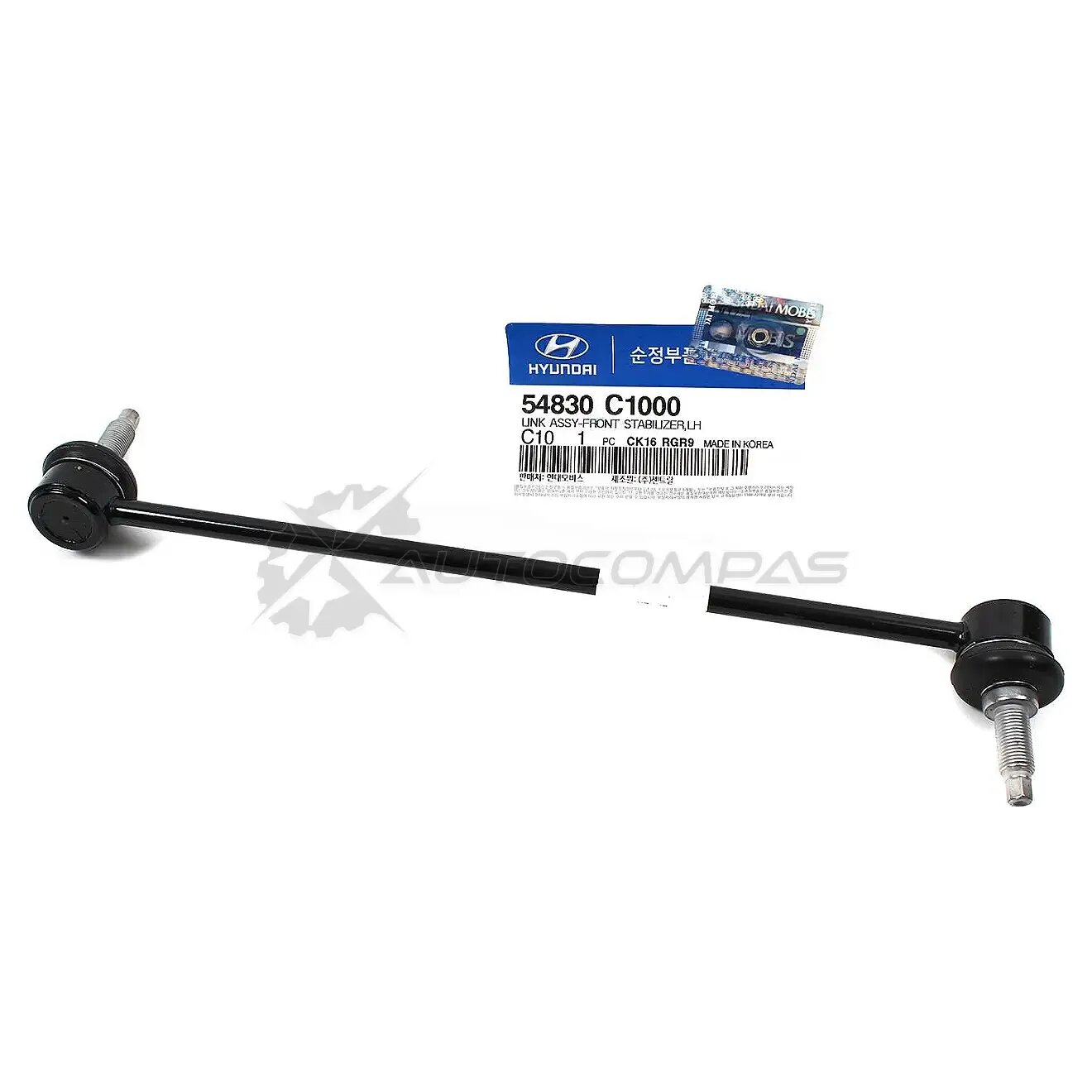 Стойка переднего стабилизатора левая Hyundai Elantra Grandeur Sonata Kia Cadenza Optima 50113091 54830 C1000 35SW 7