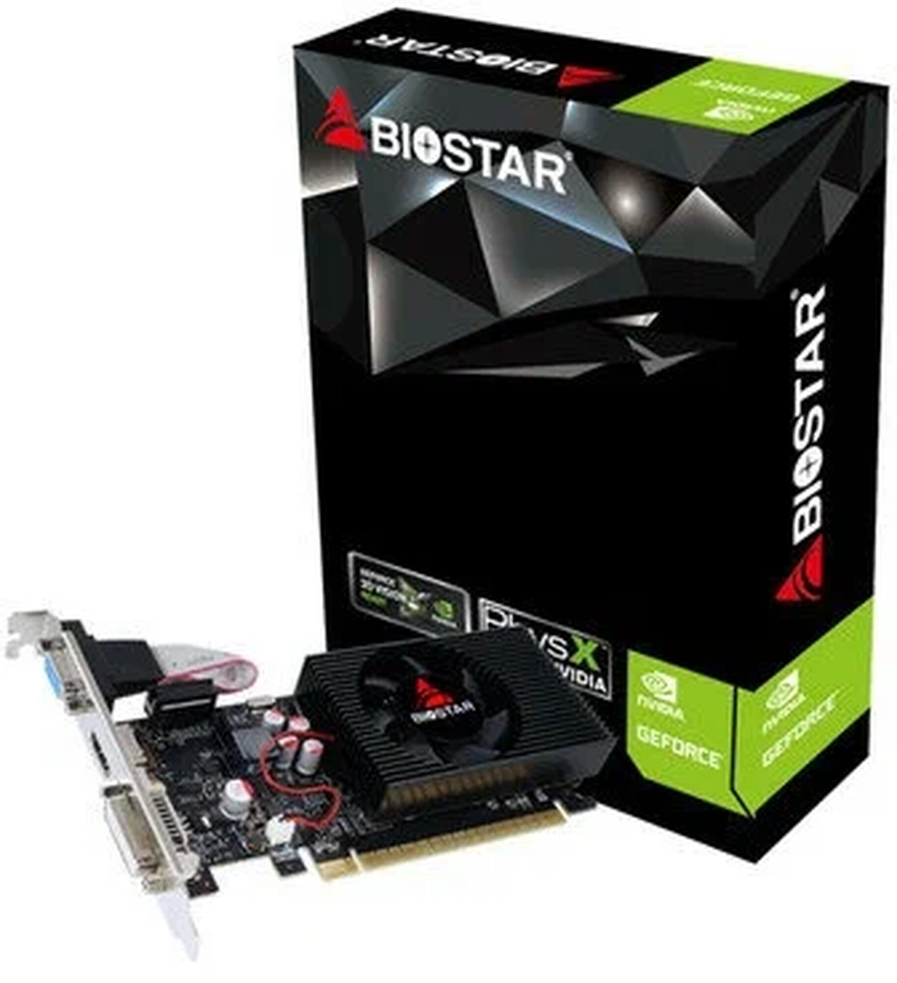 Видеокарта Biostar GT730-4GB D3 LP (GF108) 4ГБ, RET (vn7313th41)