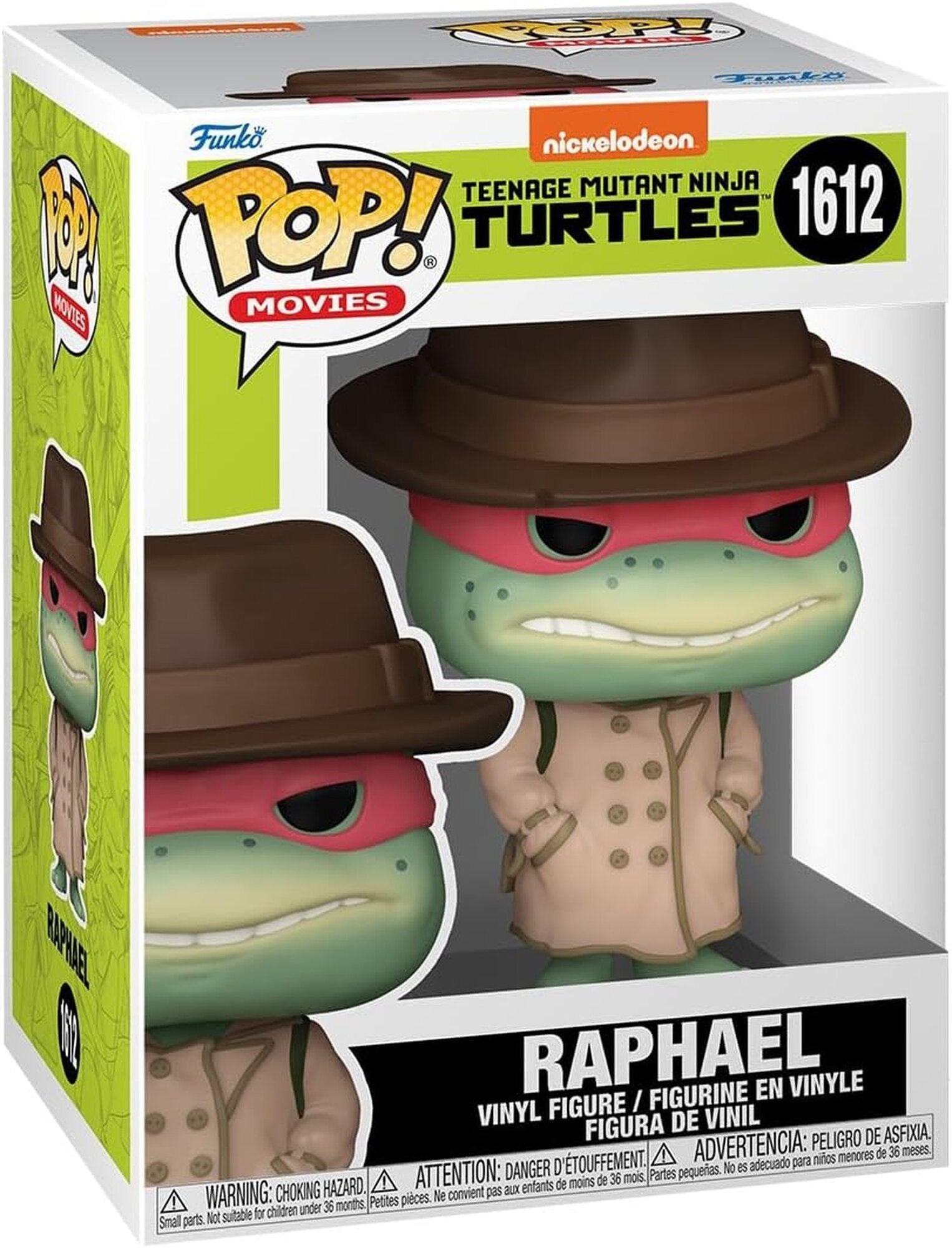 Фигурки Funko Pop Movies - Коллекционная фигурка Черепашки-ниндзя Рафаэль в пальто и шляпе - Фанко 1612