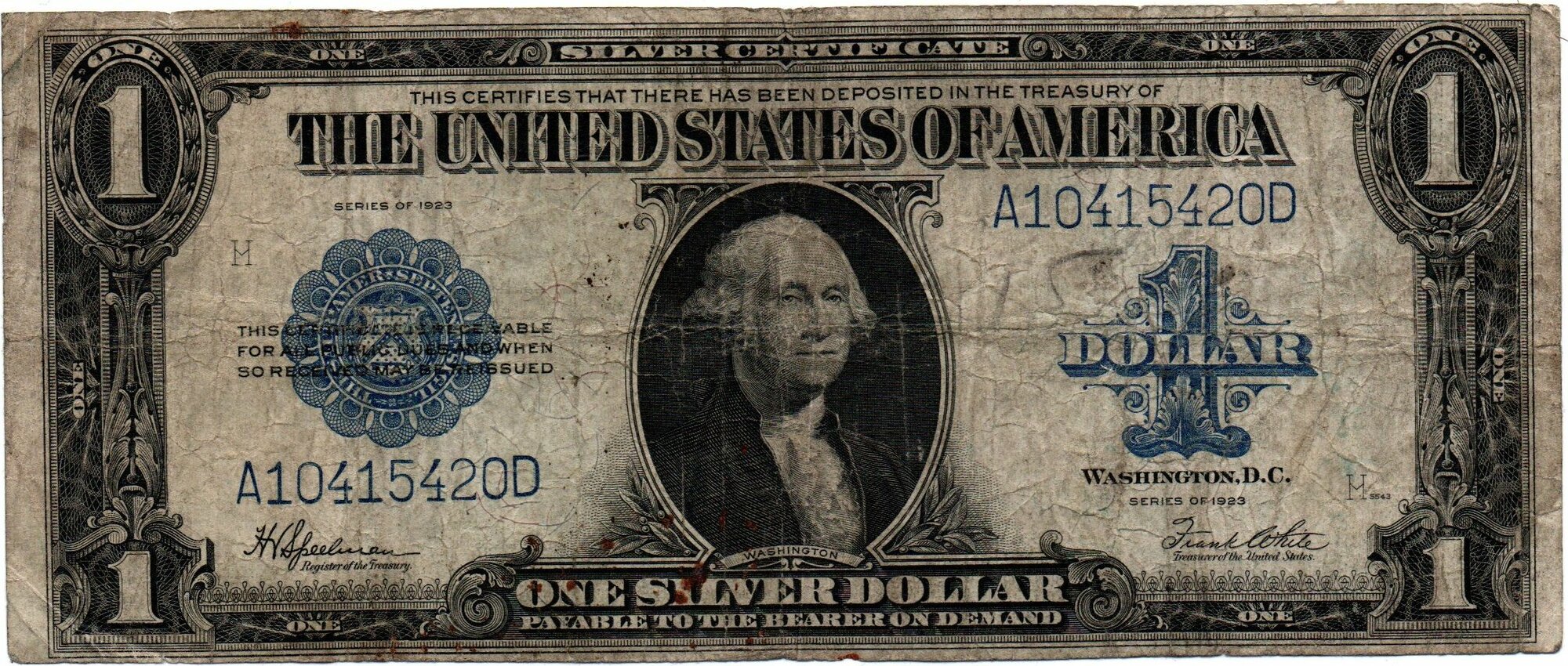 Доллар 1923 США 10415420