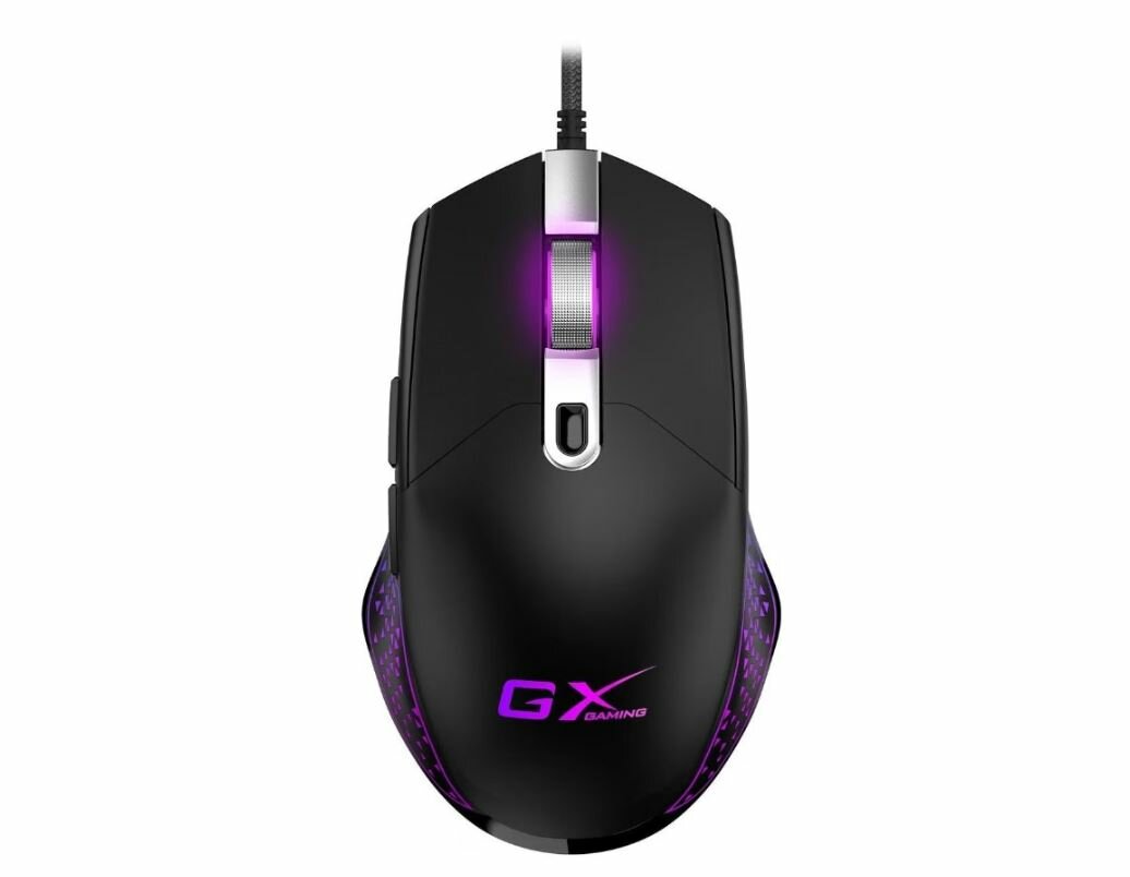 Мышь Genius Scorpion M705 RGB, для игр, RGB-подсветкой, черная