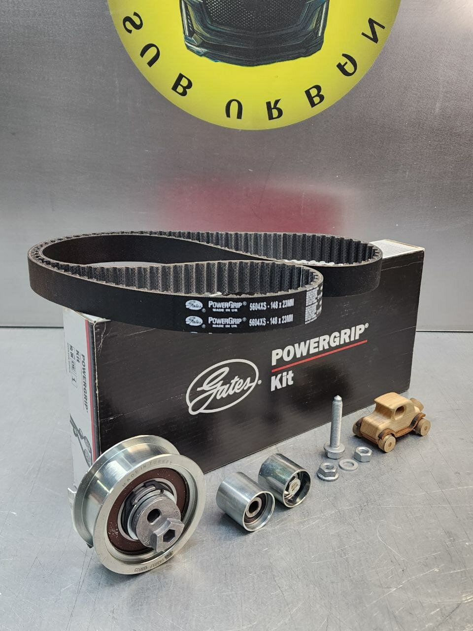 Комплект ремня ГРМ Ауди А3 А4 А6, Шкода Октавия, Фольксваген Гольф Джетта Пассат Поло, GATES K035604XS