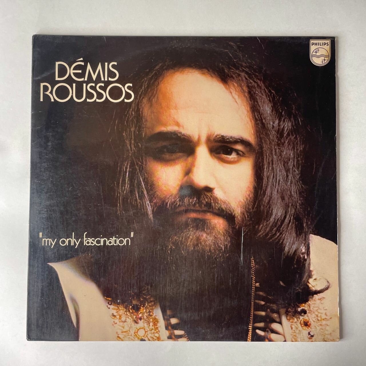 Винтажная виниловая пластинка LP Demis Roussos My Only Fascination (Италия 1974)