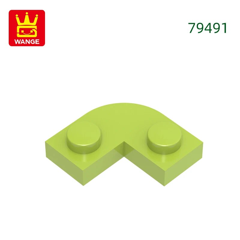 Конструктор WANGE 79491, зеленый элемент, цвет 51. Lime