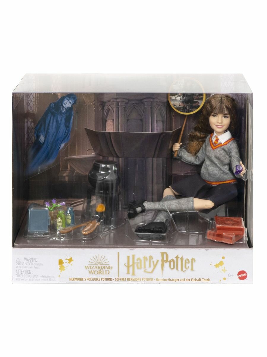 Кукла Wizarding World Harry Potter HHH65 Гермиона Грейнджер 24 см оборотное зелье - Гарри Поттер