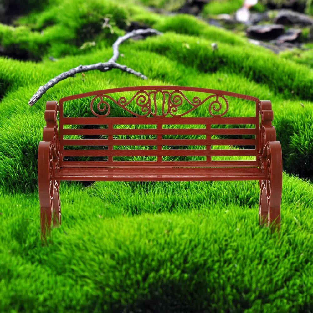 Элемент Оформления Гарден Дизайна Две Мини Скамейки Для Открытых И Закрытых Помещений