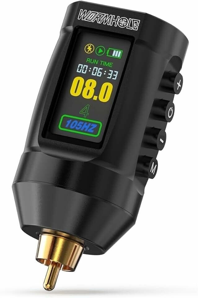 Беспроводной блок питания для тату и пм машинки RCA Black