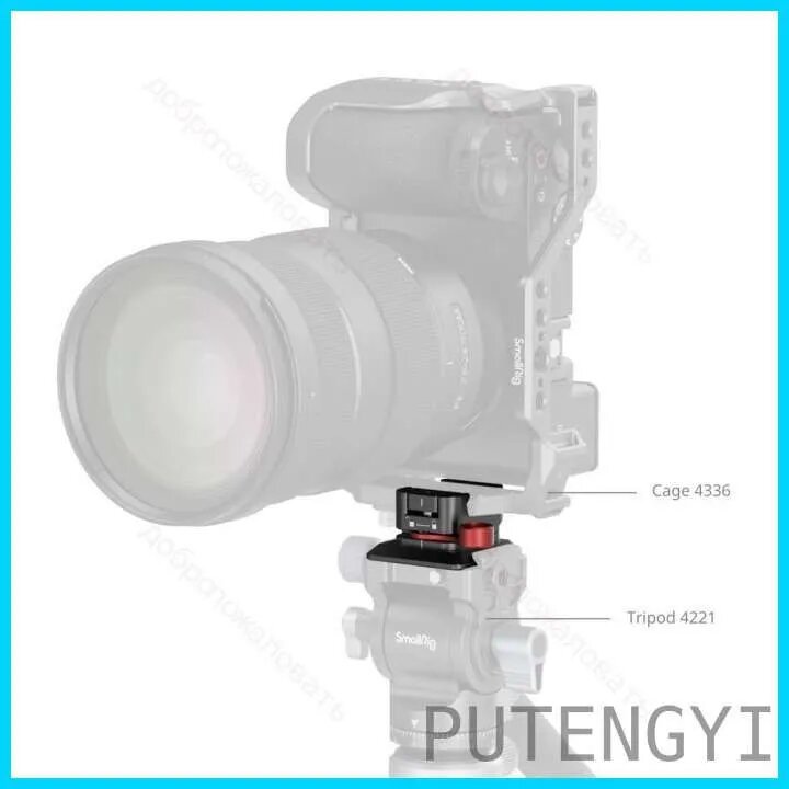 SmallRig MD4857 Студийное оборудование для фото- и видеокамер черный матовый, размеры 46.7 x 38 x 22.5 мм — фото 1