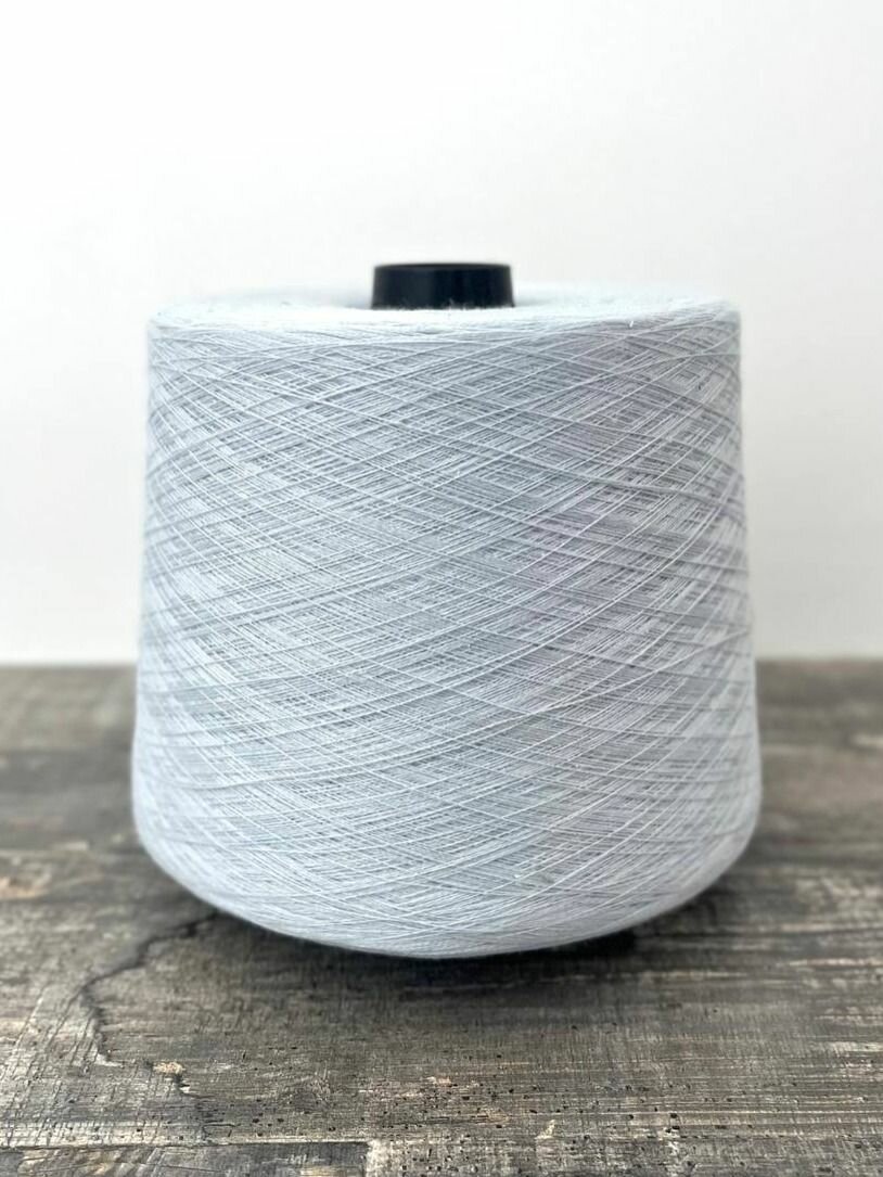 Пряжа Zegna Baruffa.2/48 Кашемир на шелке Горный хрусталь