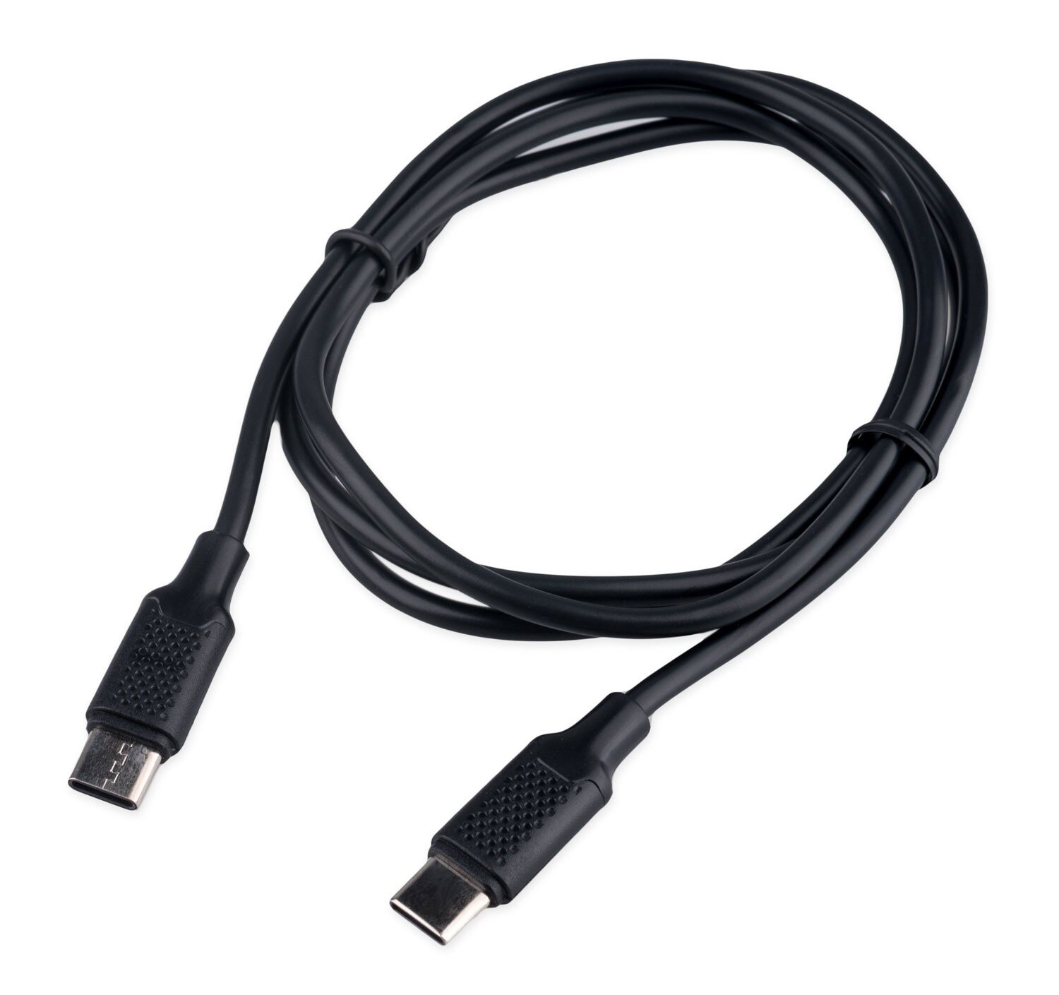 Кабель USB2.0 Cablexpert CC-USB2-CMCM-60-1M, Type-C/Type-C, 3A, 60Вт, PD/QC3.0, медь, 1м, черный, пакет