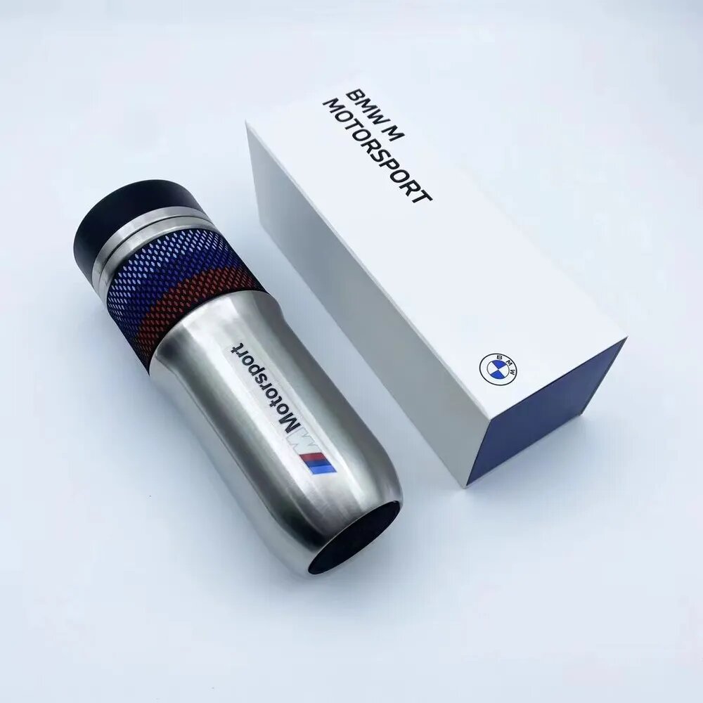 Термокружка BMW Motorsport 0.5 л, вакуумная колба, стальная, для напитков, термос для кофе и чая — фото 1