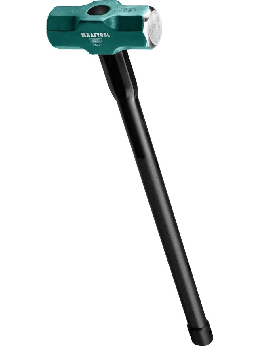 Кувалда KRAFTOOL STEEL FORCE 2009-6 6 кг, 80 см, прорезиненная рукоятка