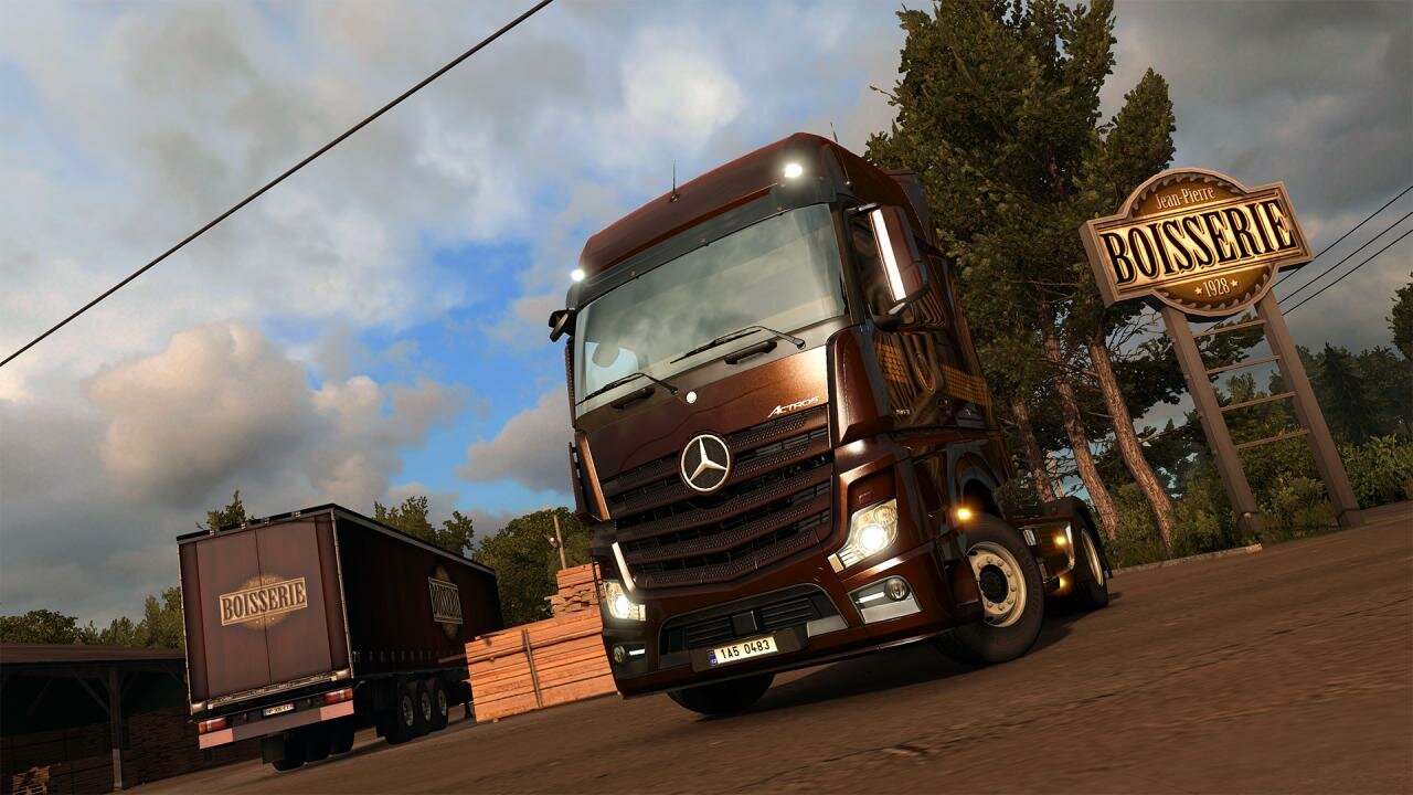 Euro Truck Simulator 2 - Vive la France! DLC RU Steam Ключ • Активация Steam