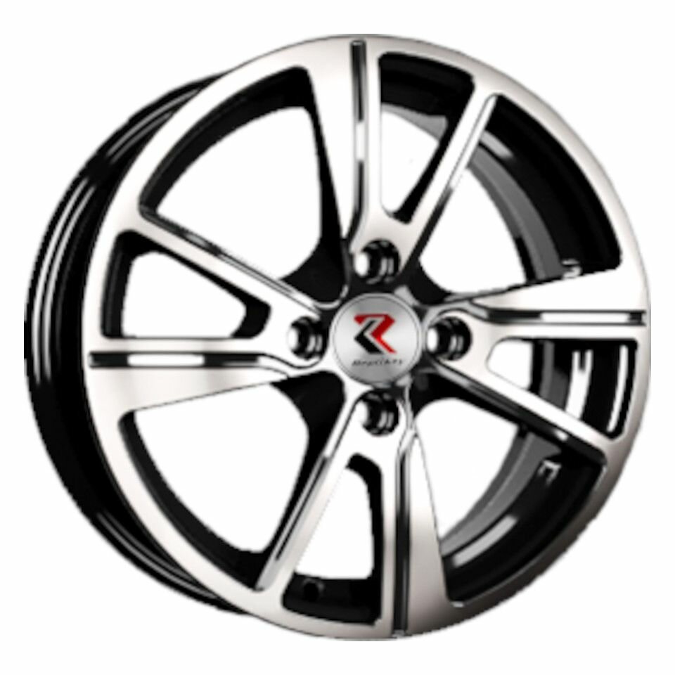 Диск литой RЕPLIKEY K27 5,5\R14 4*100 ET38 d67,1 BK/FP [2731AY] Fb max 503 kg легкосплавный