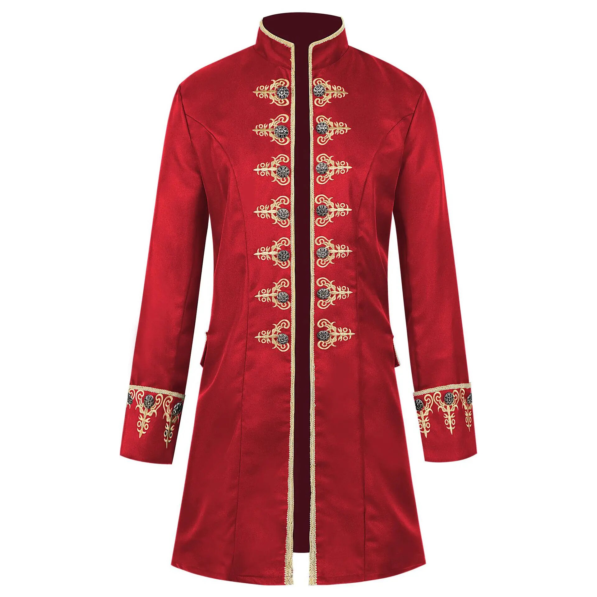 Мужской средневековый сюртук Рококо 4XL, costume