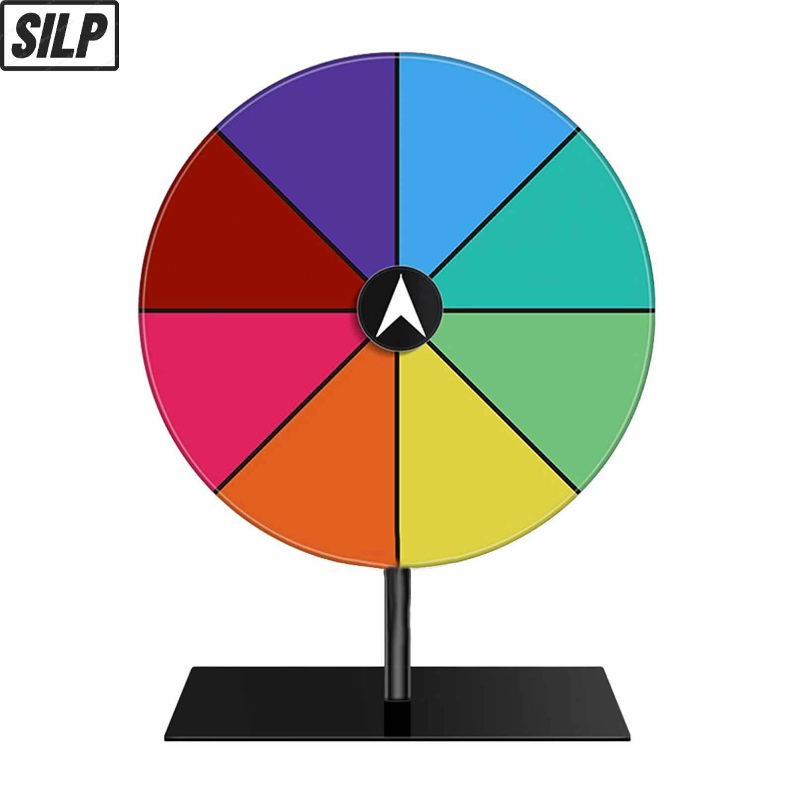 Натольное колесо Фортуны с плавным вращением и редактируемыми наградами