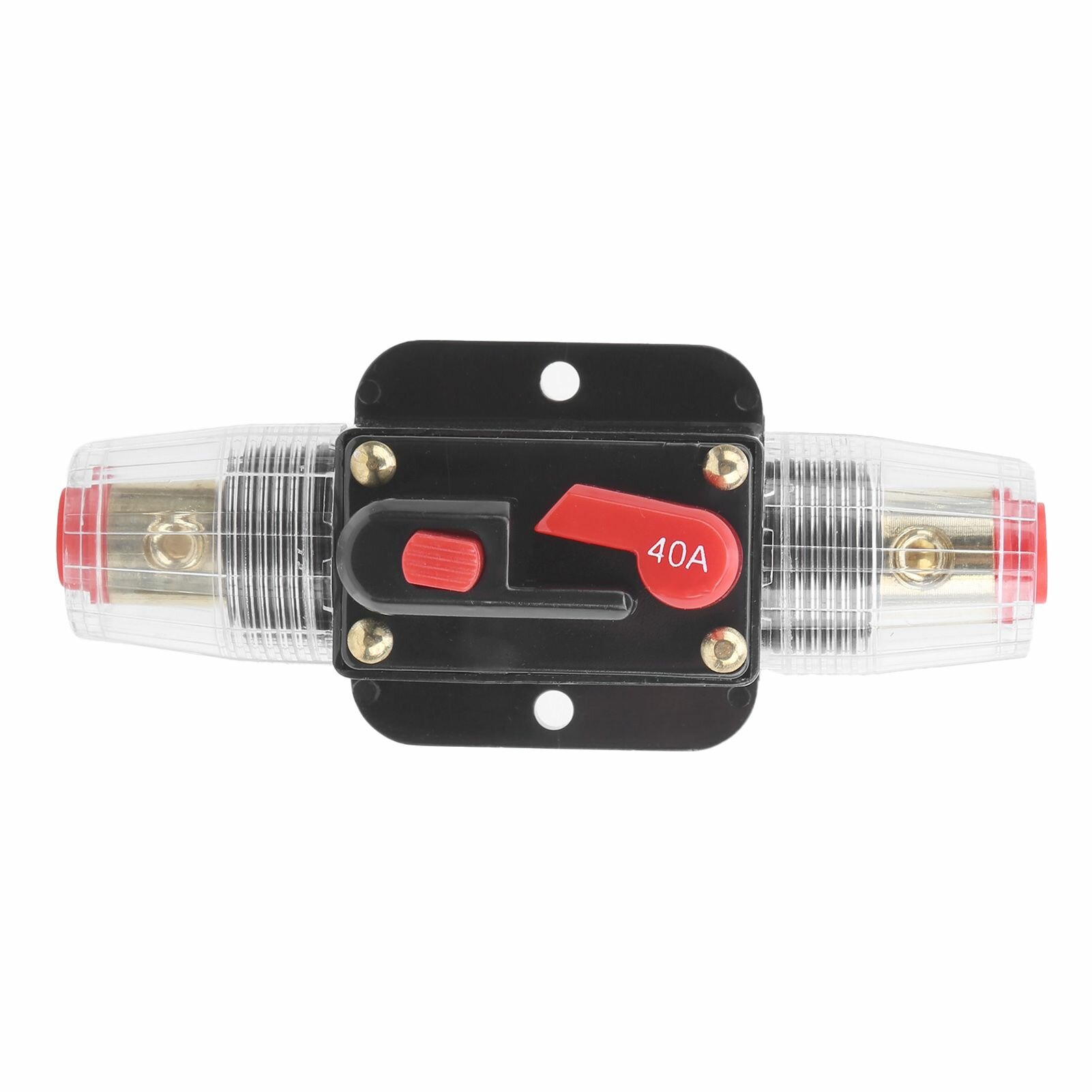 Автоматический выключатель на 40А с ручным сбросом для защиты аудиоусилителя в авто/лодке