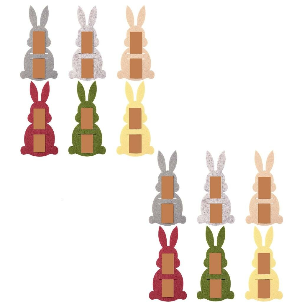 Кролики-держатели денег на Пасху (12 шт.)