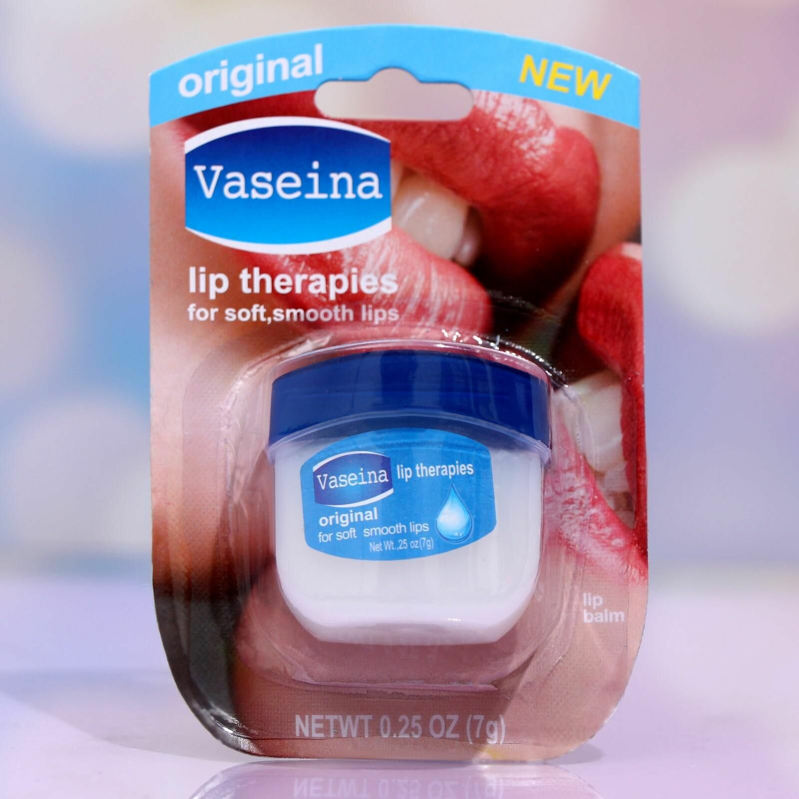 Набор вазелина 2 шт. косметический для губ, классический