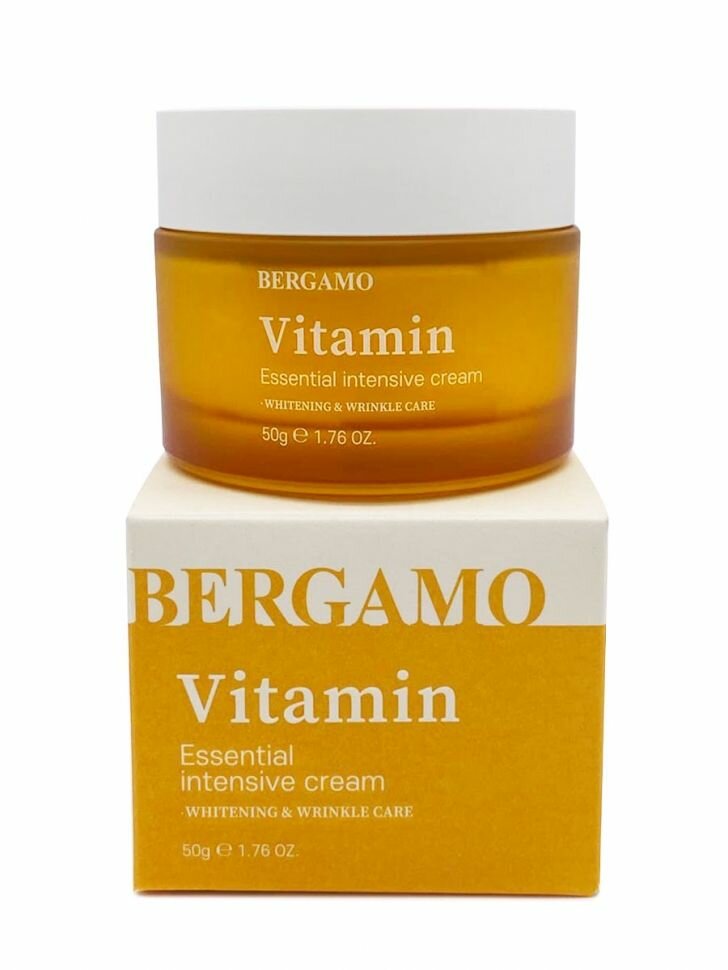 Крем для лица с витаминным экстрактом Bergamo Vitamin Essential Intensive Cream 50 гр.