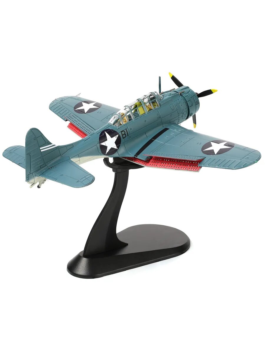 Модель самолета Douglas SBD-3 Dauntless 1/72, металл