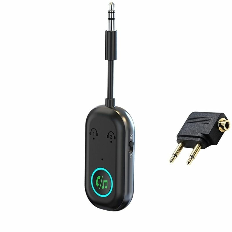 BR08 Bluetooth приемник-передатчик "два в одном" с авиационной головкой