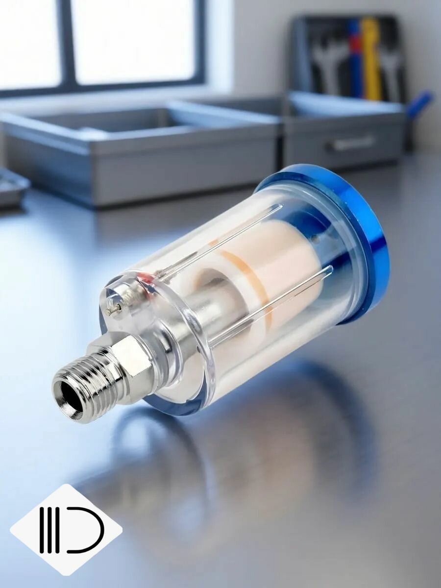 Фильтр-влагоотделитель Pegas pneumatic AF-2 рабочее давление 0,7-8,0 резьба 1/4" 4501