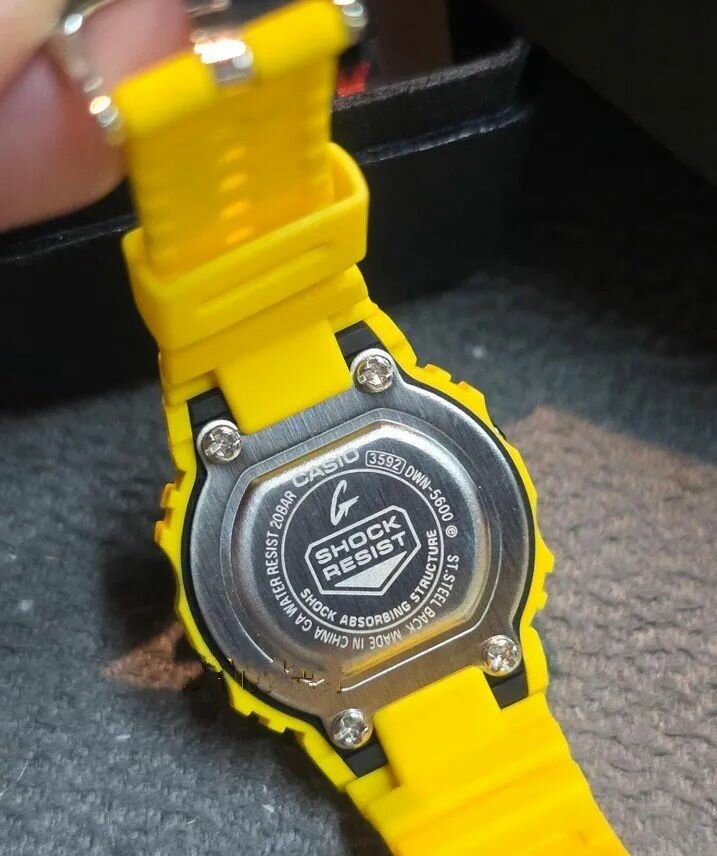 CASIO, черный, желтый — фото 1