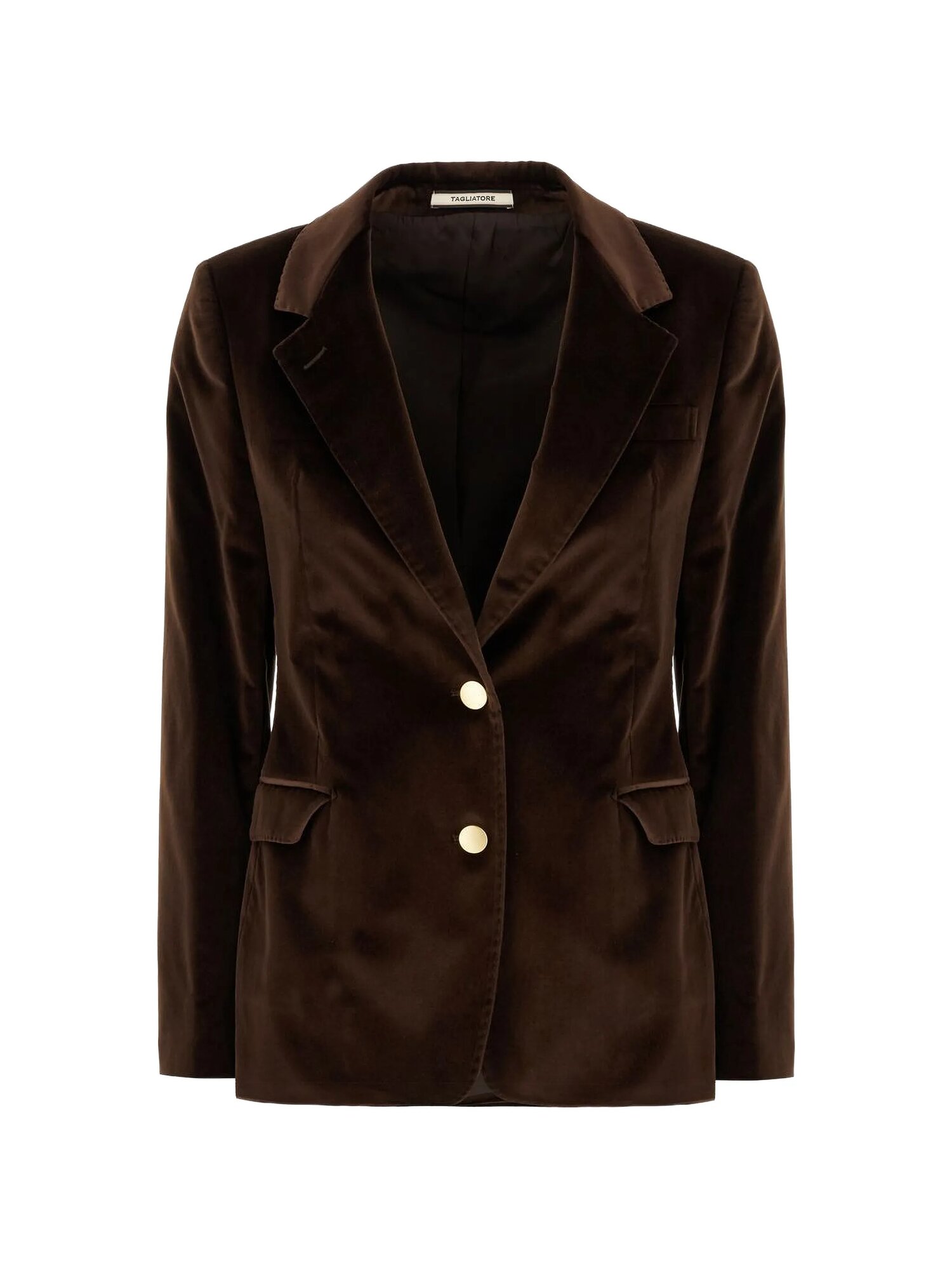 Пиджак Velvet-effect blazer