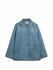 Куртка Momoni Stud-embellished double-breasted jacket, размер 44, синий