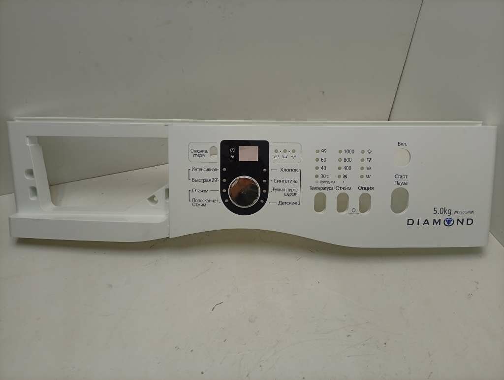 WF8500NMW/YLP кт25 Лицевая панель для стиральной машины Samsung DC97-15168P б/у