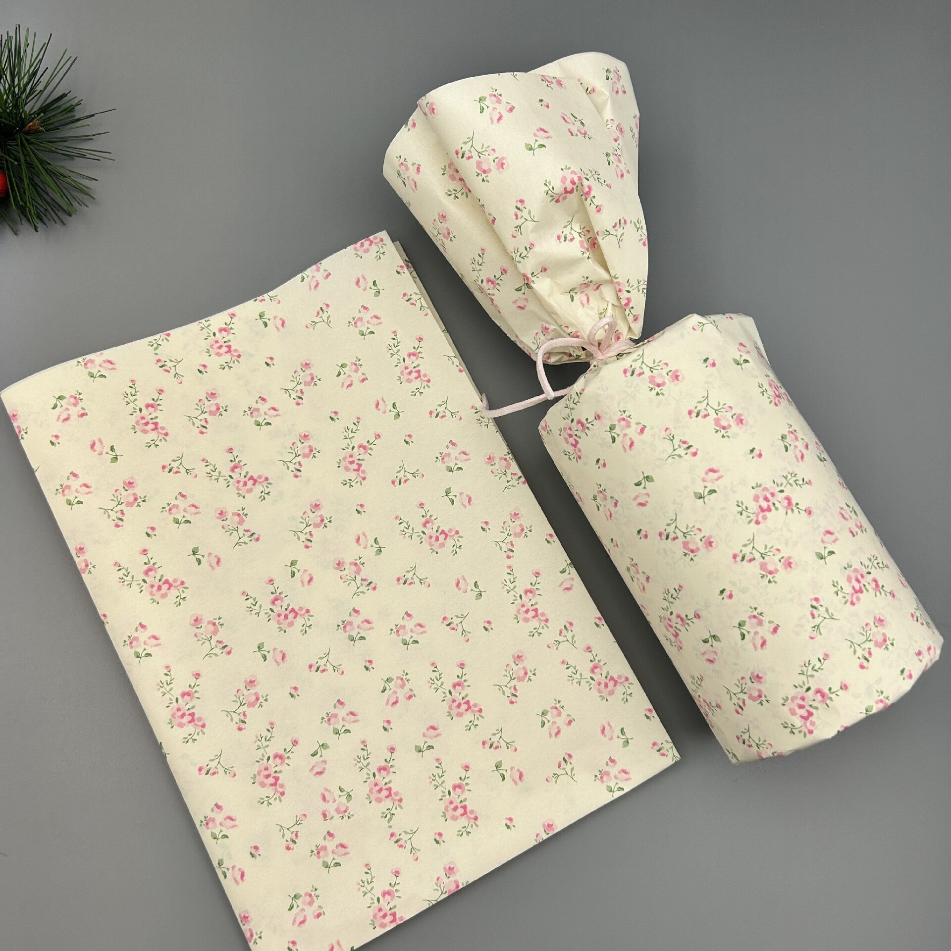 Новая перламутровая бумага с печатью плотностью 22 г/м² для свежих и простых подарков, культурных и креативных изделий, упаковки для цветов, одежды и ручной упаковочной бумаги.