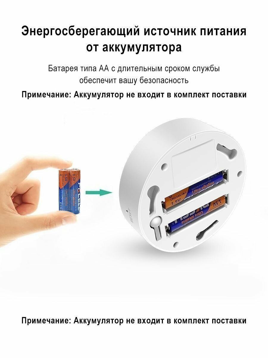 Умный детектор дыма Tuya Zigbee 2 шт.