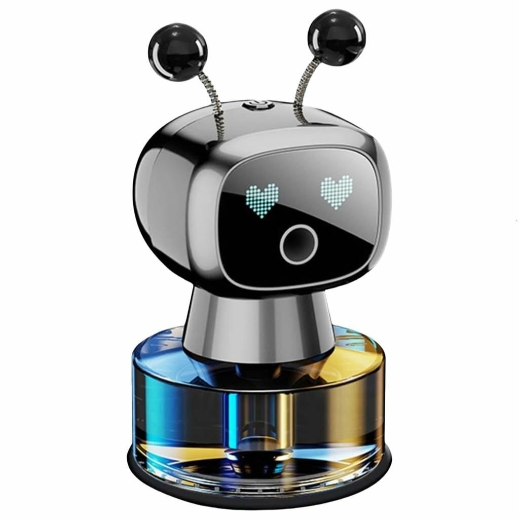 Робот-очиститель воздуха для автомобиля с USB-зарядкой, Серый